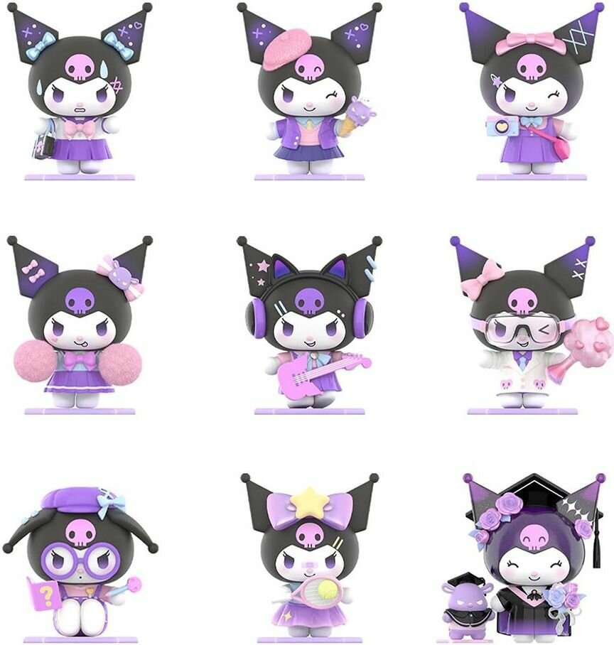 Фигурка TOPTOY: Sanrio Characters - Kuromi School Diary Series (1 случайная фигурка)