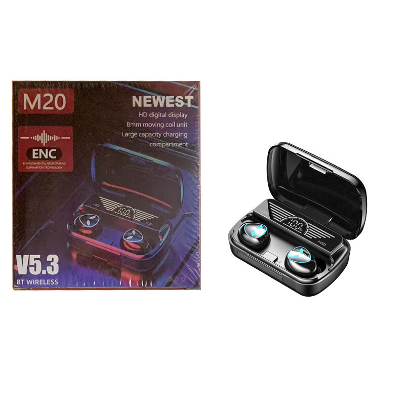 Беспроводные Bluetooth-наушники M10, M90, M25, F9-5 с превосходным качеством звука и цифровым дисплеем.