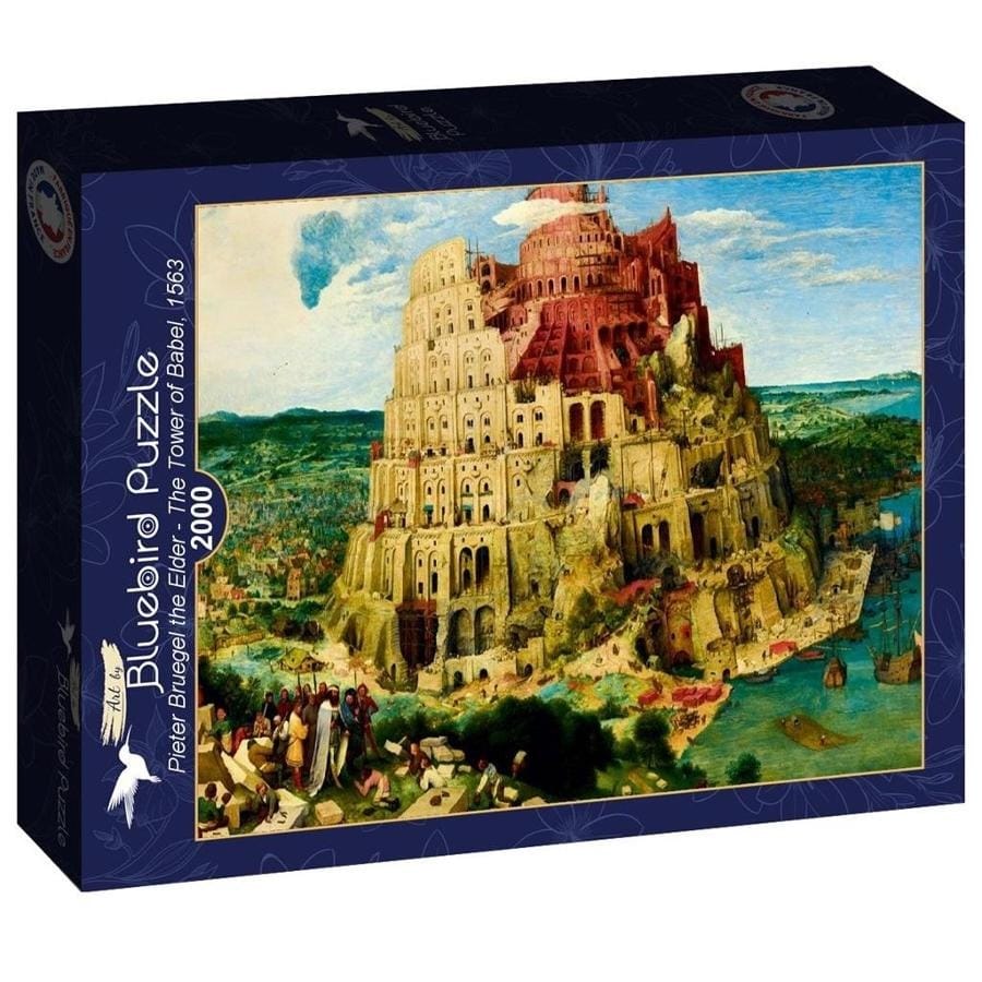 Пазл Bluebird Puzzle Вавилонская башня, Питер Брейгель, 2000 элементов, 98x69 см