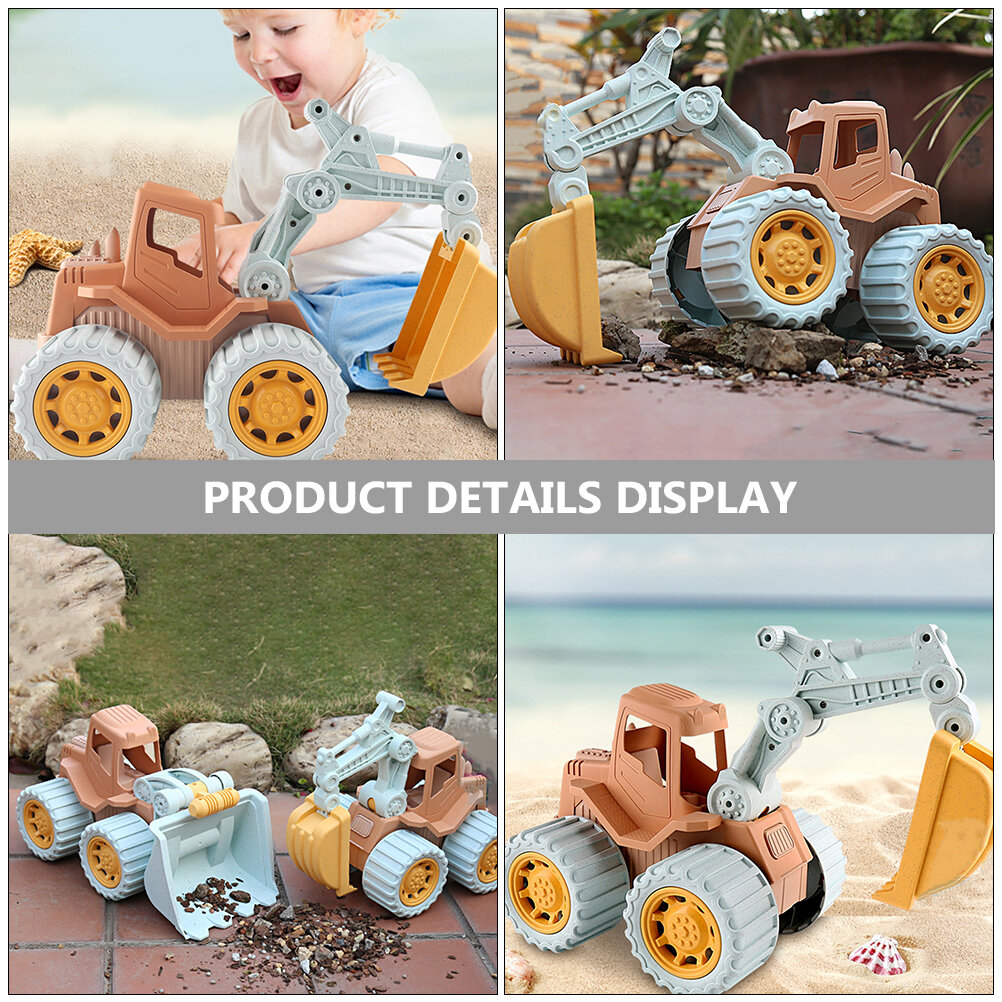 Игрушка Экскаватор На Инерционном Ходу Многоцветный 34.5X18CM