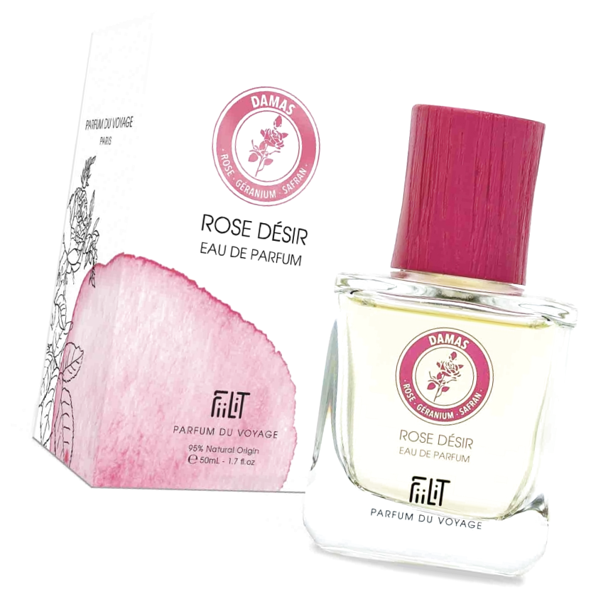Fiilit Parfum Du Voyage Rose Desir Damas 50 мл духи для женщин и мужчин