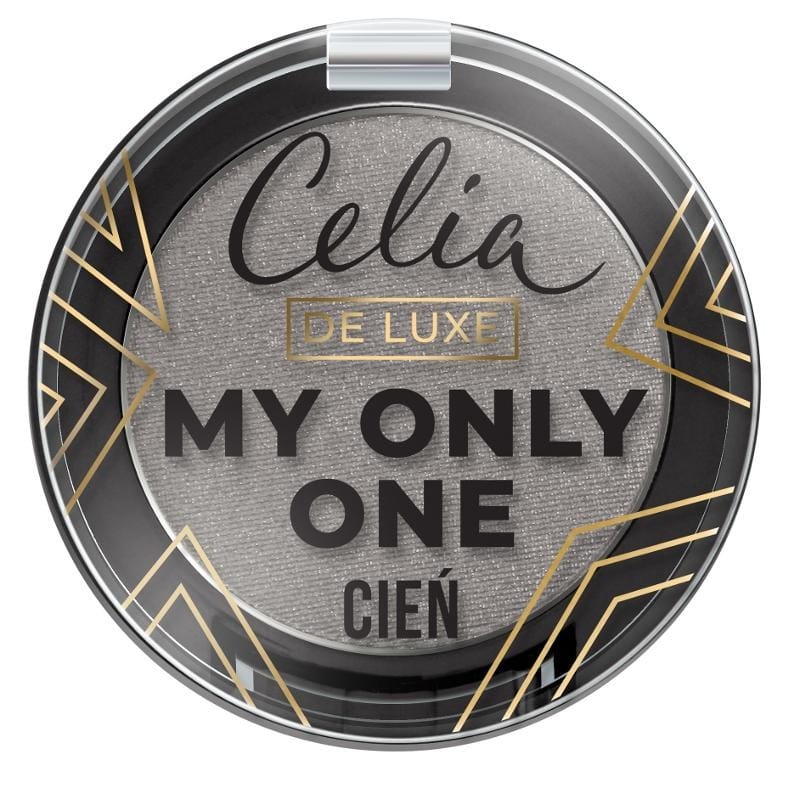 Тени для век Celia De Luxe My Only One, сатиновые, № 07 серый