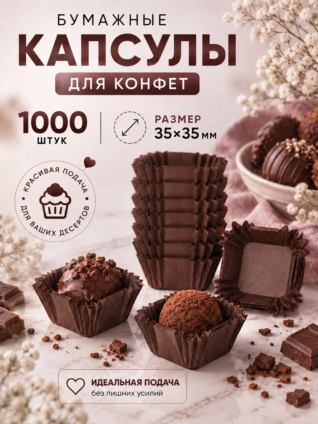Капсулы для конфет