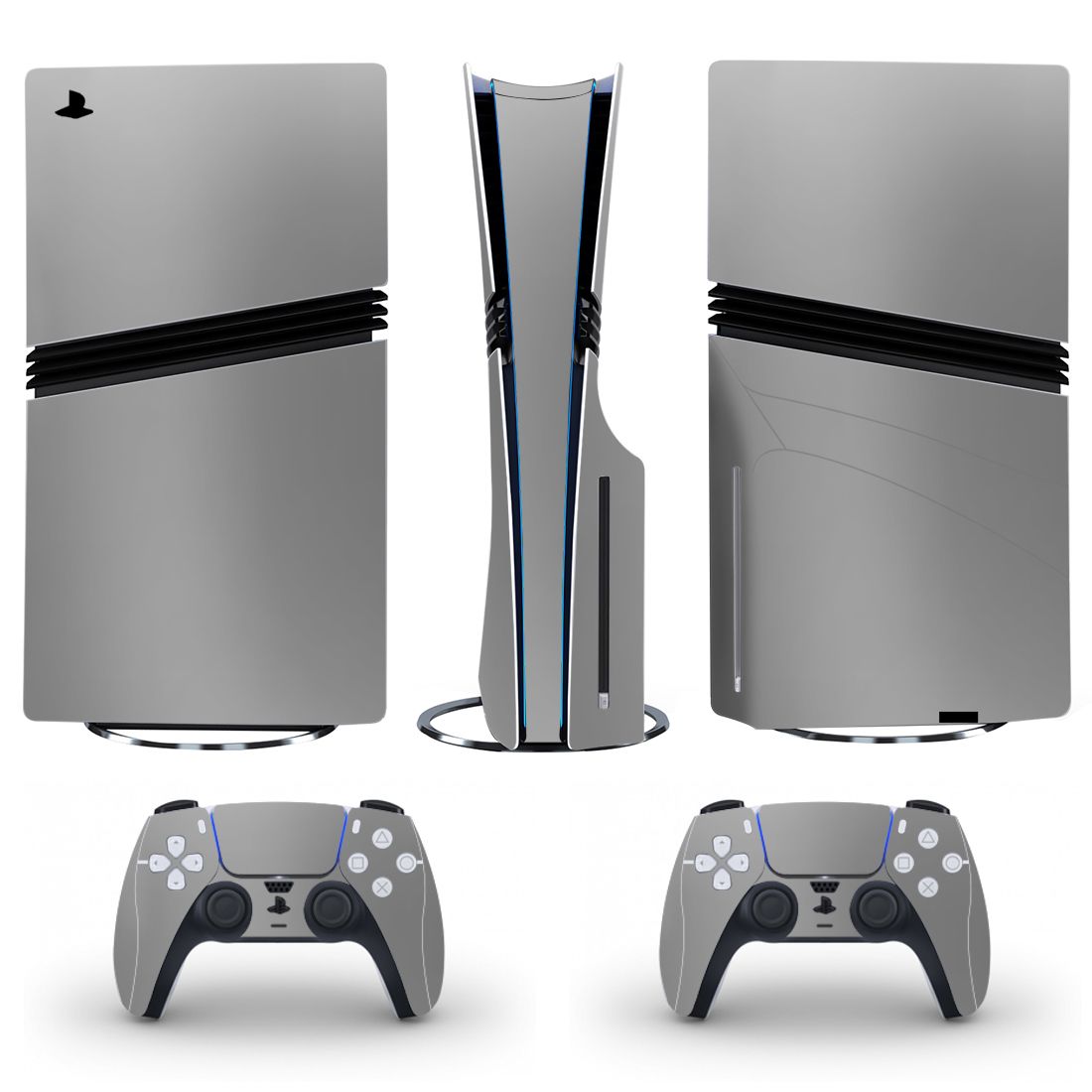 1 шт, высококачественная красочная виниловая наклейка для Sony PlayStation 5 Pro Версия на CD-ROM и 2 контроллеров