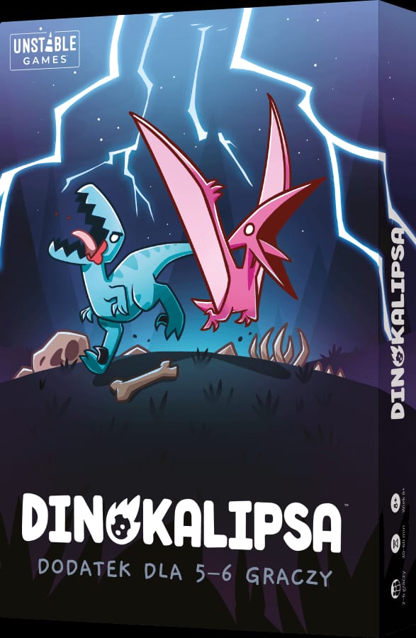 Дополнение для настольной игры Rebel Dinokalipsa, для 5-6 игроков