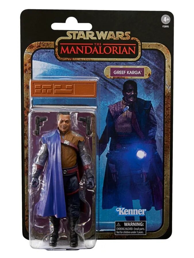 Фигурка Hasbro Star Wars Toys Черный сериал Кеннера в ретро-упаковке, американская драма "Мандалорианский утес Кага"