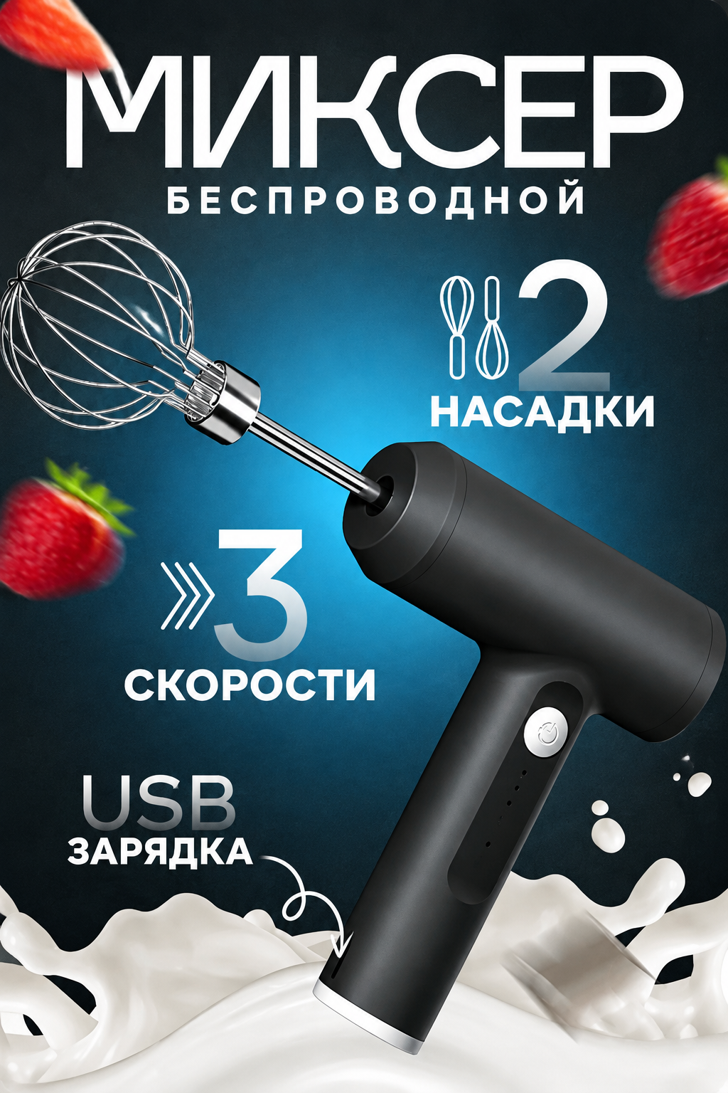 Ручной миксер CA9DF17B9EDD45278271FE55C91E0A30_QVZUVGVNKMEWLI, 20 Вт