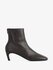 Ботинки TOTEME Square-toe leather boots, размер 37, коричневый