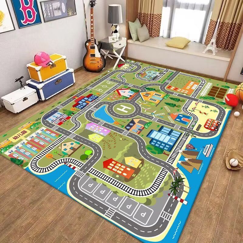 Ковер 120x160 см квадрат красныйКовер 120x160 см квадрат красный