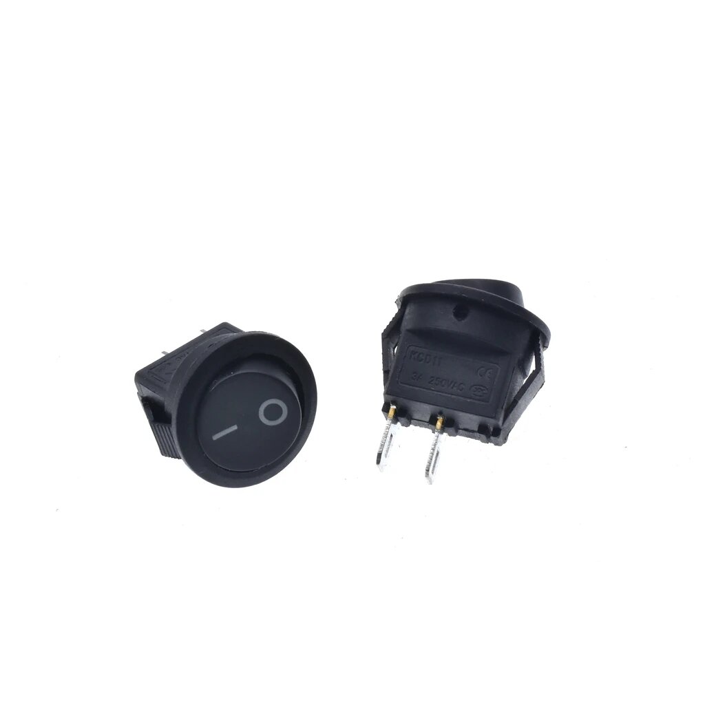 Кулисные переключатели VOSORON, 100 шт, красный/черный 2Pin Black