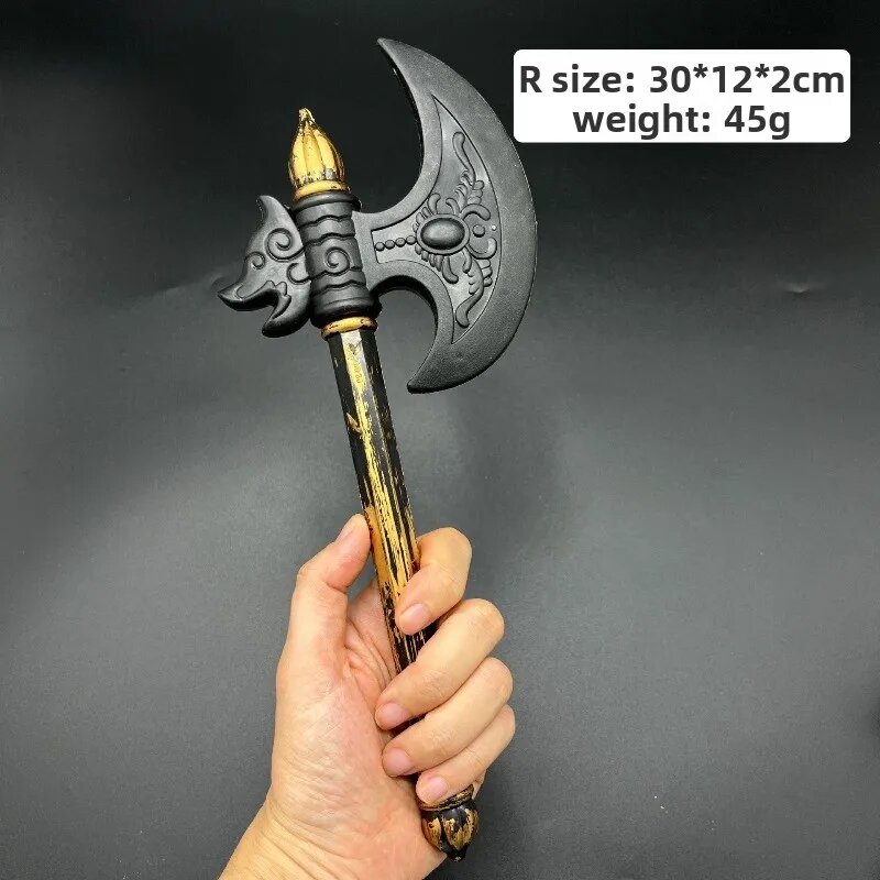Пластиковый топор, игрушка 30cm Silvery Axe — фото 1