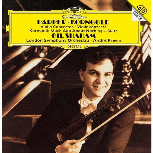 Музыка CD Gil Shaham - Barber & Korngold: Violin Concerto Korngold: Suite Much Ado About Nothing' Op. 11 / SHM-CD
