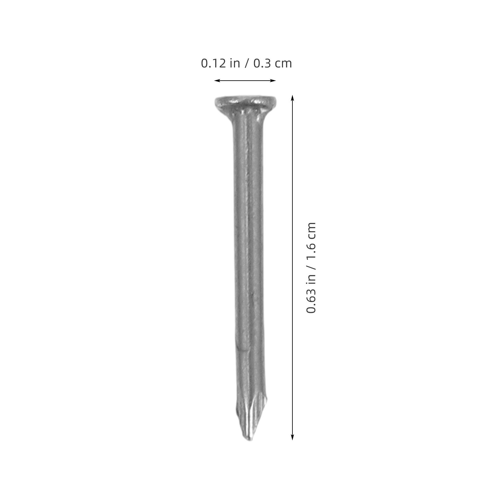 Stainless Steel Nails For Cement Walls 1 Bag Point Tip Nails For Concrete And Steel Board 1 60X0 30X0 10CM