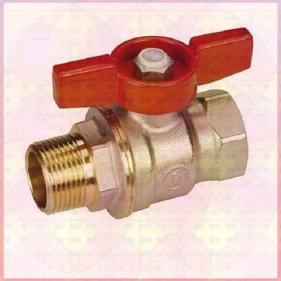 Кран шаровой Giacomini Dado полнопроходной 3/4" ВР-НР бабочка (R914X024)