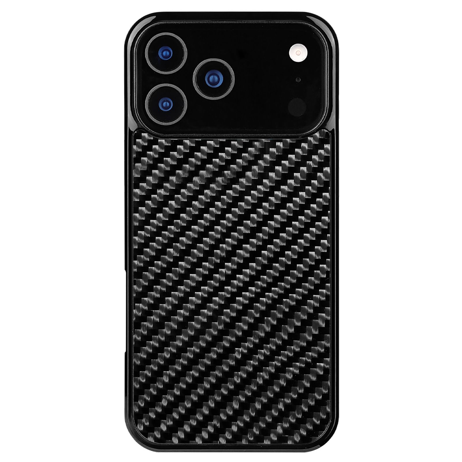 Карбоновый чехол для iPhone 17 Pro Max, кованый узор, с MagSafe