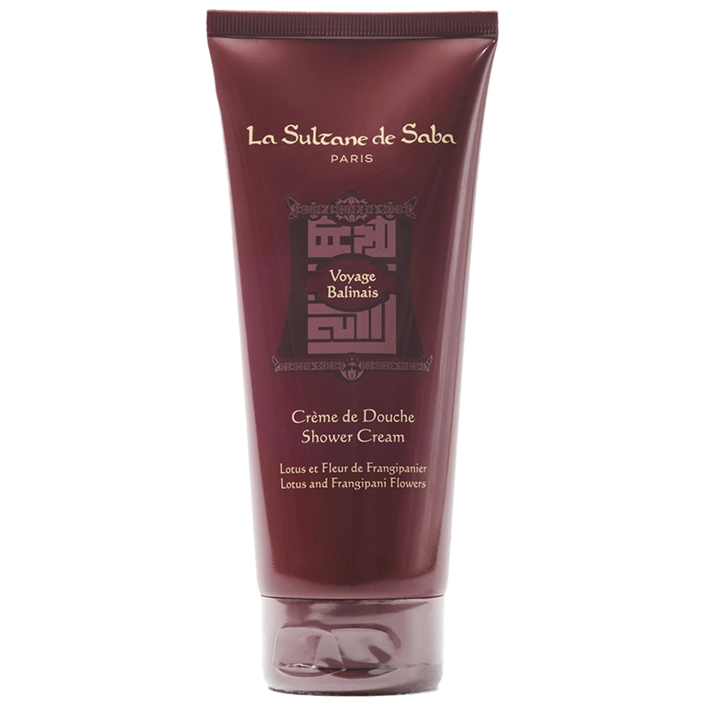 La Sultane De Saba Shower Cream Lotos And Frangipani Flowers 200ml Крем - душ Лотос и Франжипани, LS-BL03 (3700448606877), La Sultanе De Saba