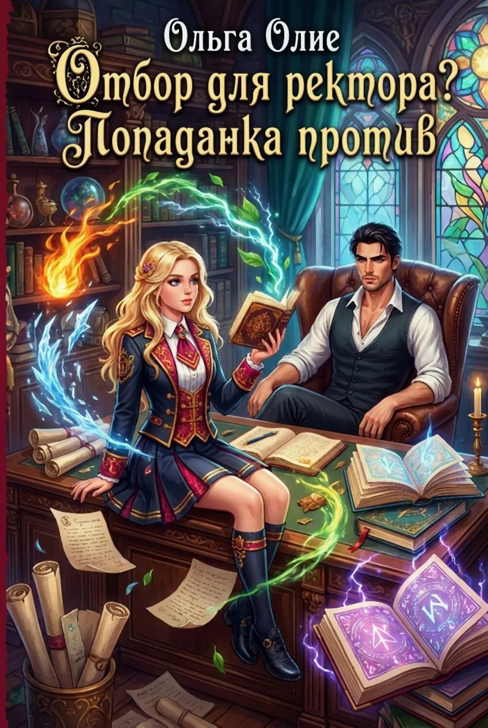 Отбор для ректора? Попаданка против! [Цифровая книга]
