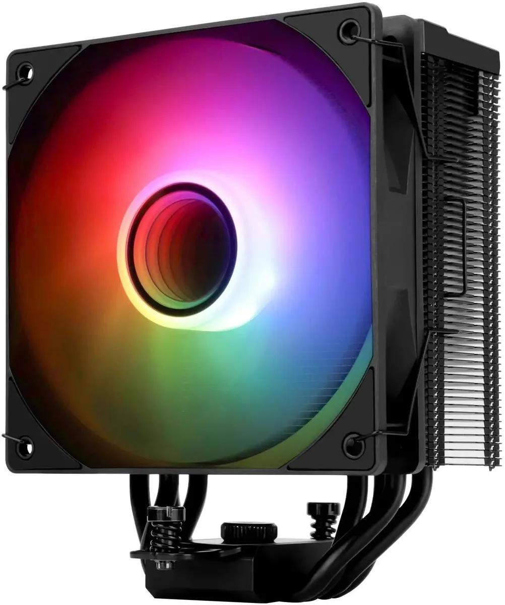 Устройство охлаждения(кулер) Thermalright Assassin Spirit 120 Vision ARGB черный (AS120-VISION-BL-ARGB)