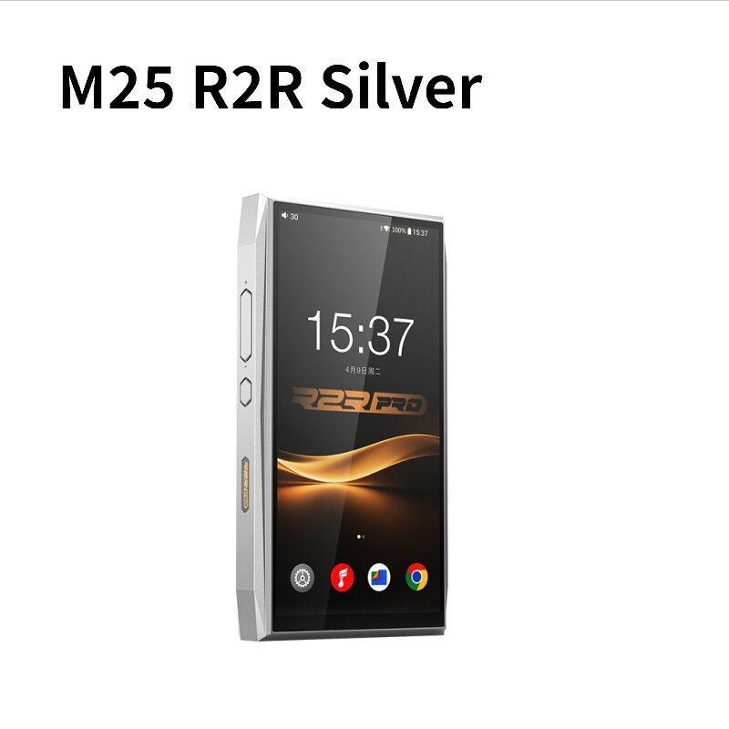 Портативный Hi-Fi плеер FiiO M25 R2R, Android, высокая мощность для наушников DSD