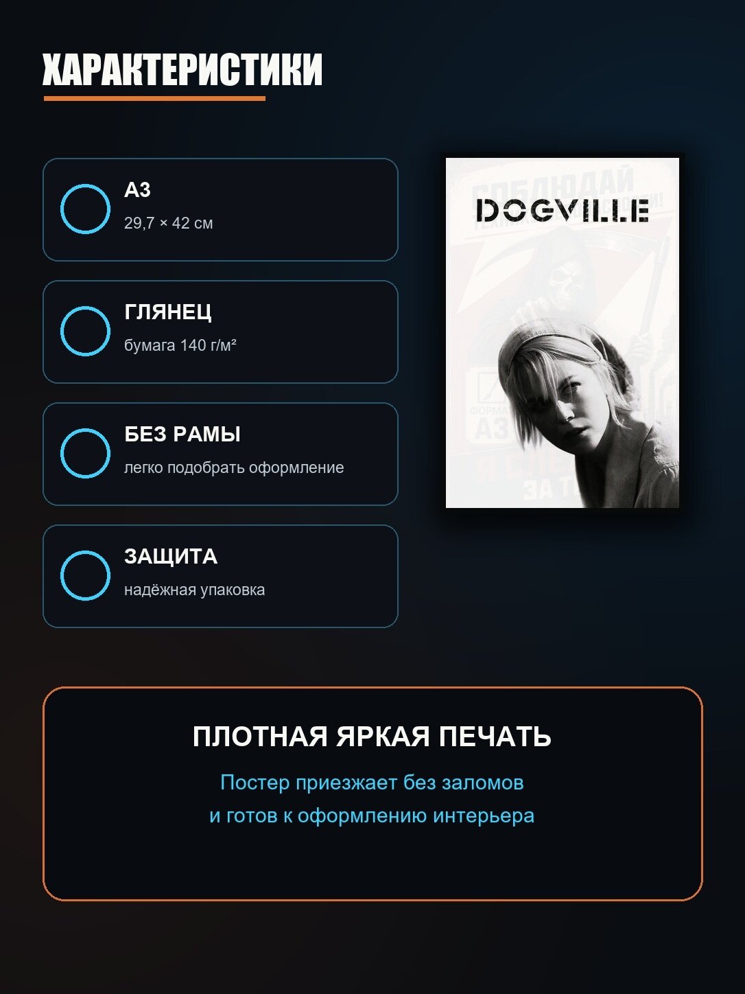Постер Догвилль — фото 1