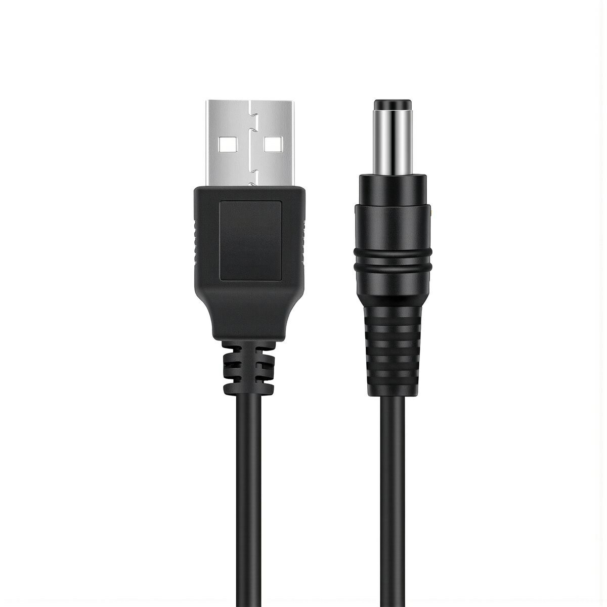 Кабель повышения напряжения USB 5V DC 9V 12V разъем 5.5х2.1 мм достаточной длины универсальный провод питания