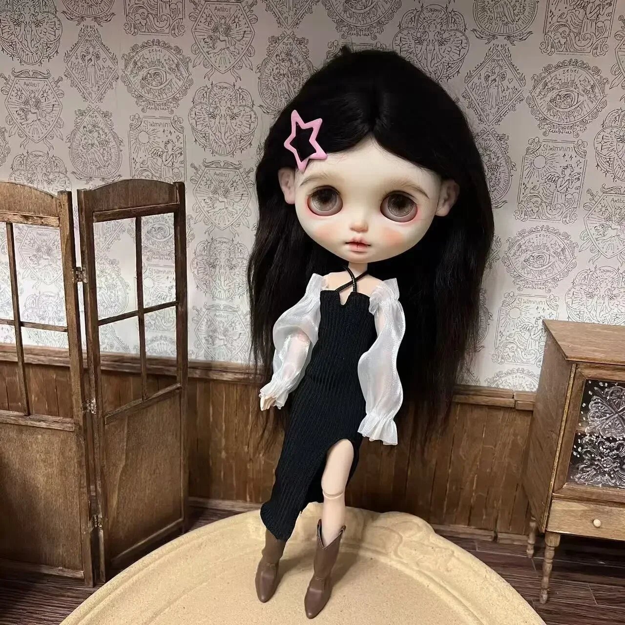 Аксессуары для куклы Блайт Черный, only clothes 23