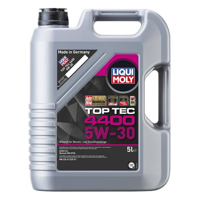 Синтетическое моторное масло Liqui Moly Top Tec 4400 5W-30, 5л