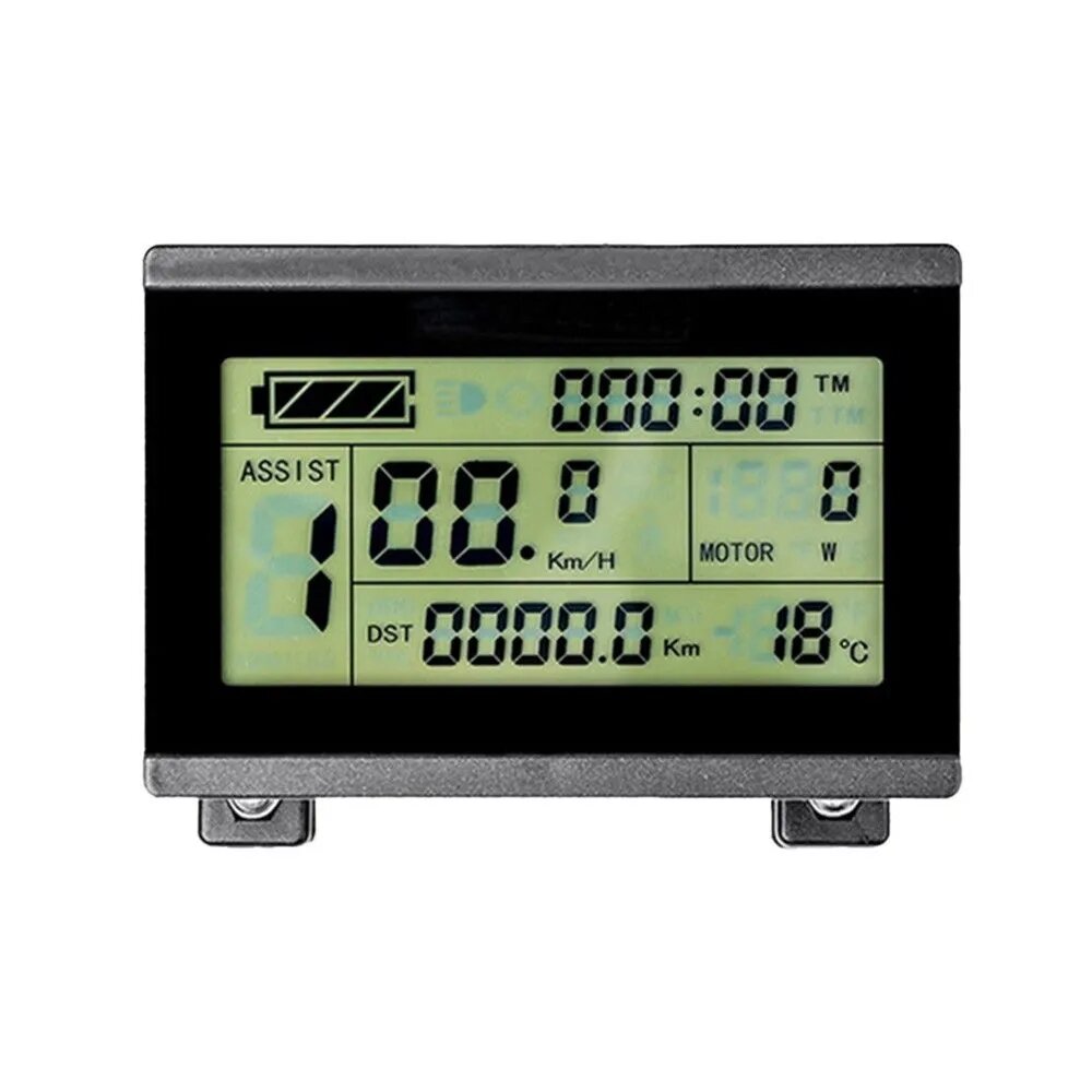 Цветная ЖК-панель приборов для электровелосипеда KT-LCD3 с разъемом SM