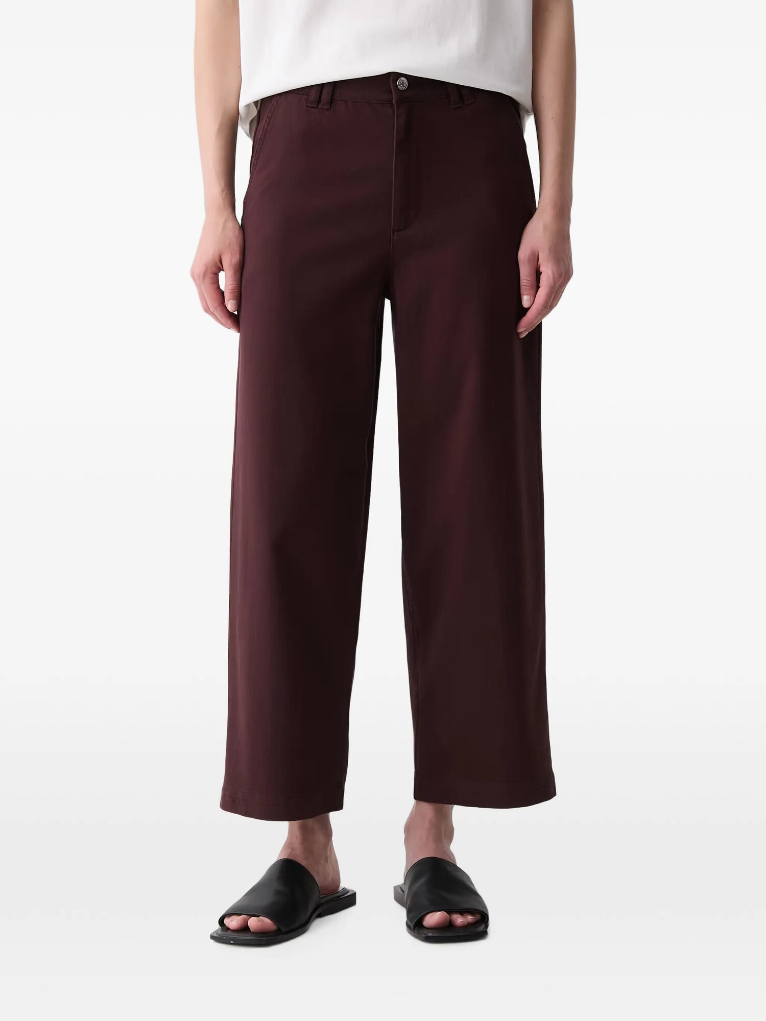 Брюки Marc O'Polo Barrel wide-leg cropped trousers
