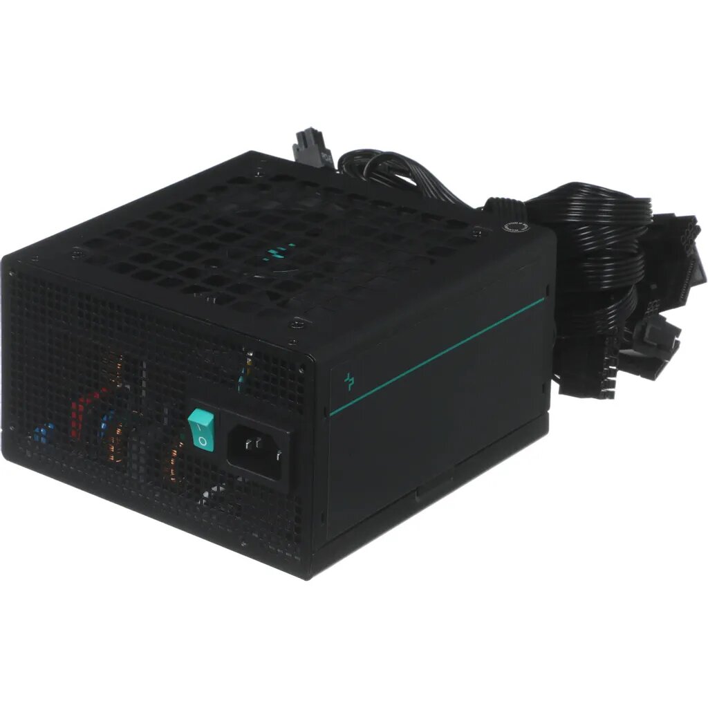 Блок питания DeepCool PF700, 700Вт, 80 PLUS WHITE, 120мм, черный, retail [r-pf700d-ha0b-wdeu]