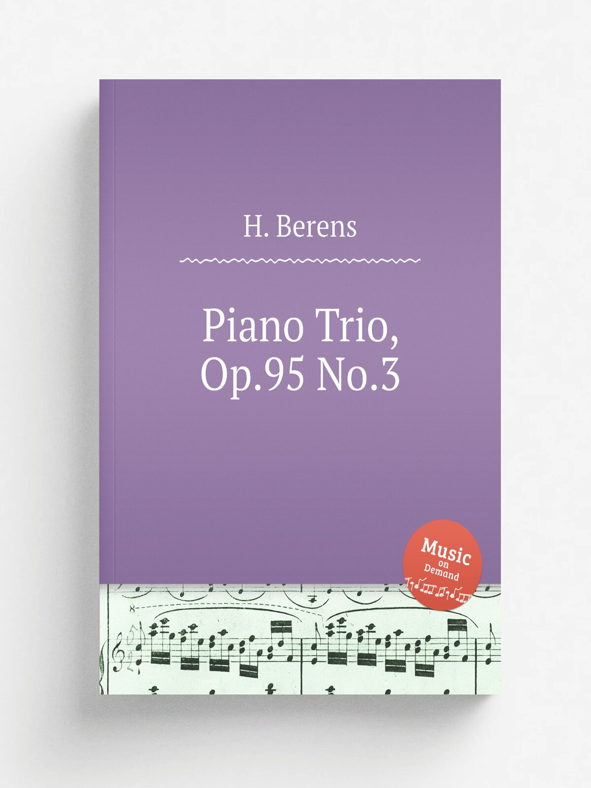 Piano Trio, Op.95 No.3 | H. Berens | Репринт