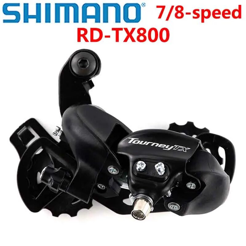 Shimano Tourney TX RD-TX800 задний переключатель 7/8 скоростей черный