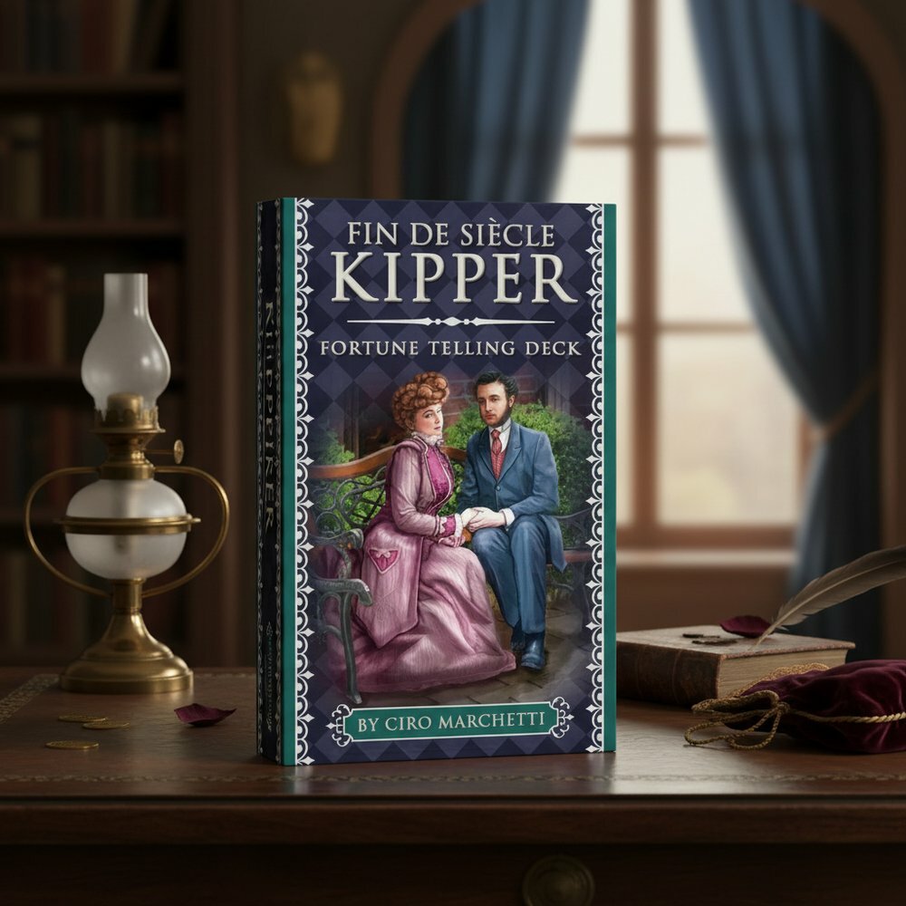 Карты Таро "Fin de Siecle Kipper" US Games / Таро Киппер Чиро Маркетти 63469 US Games Systems