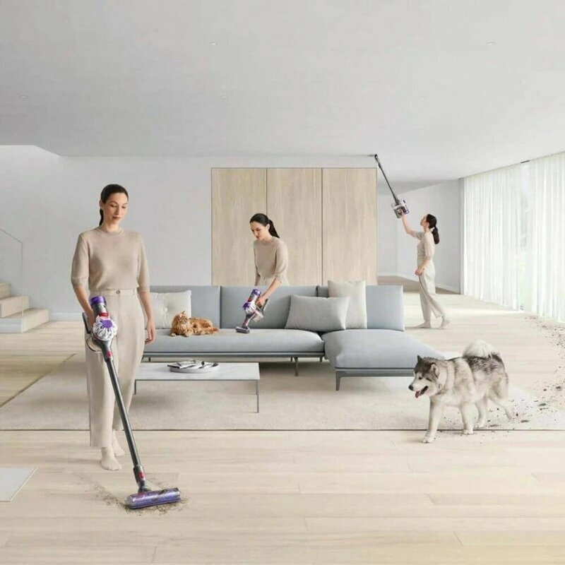 Пылесос Dyson V8 Absolute, Серый — фото 1