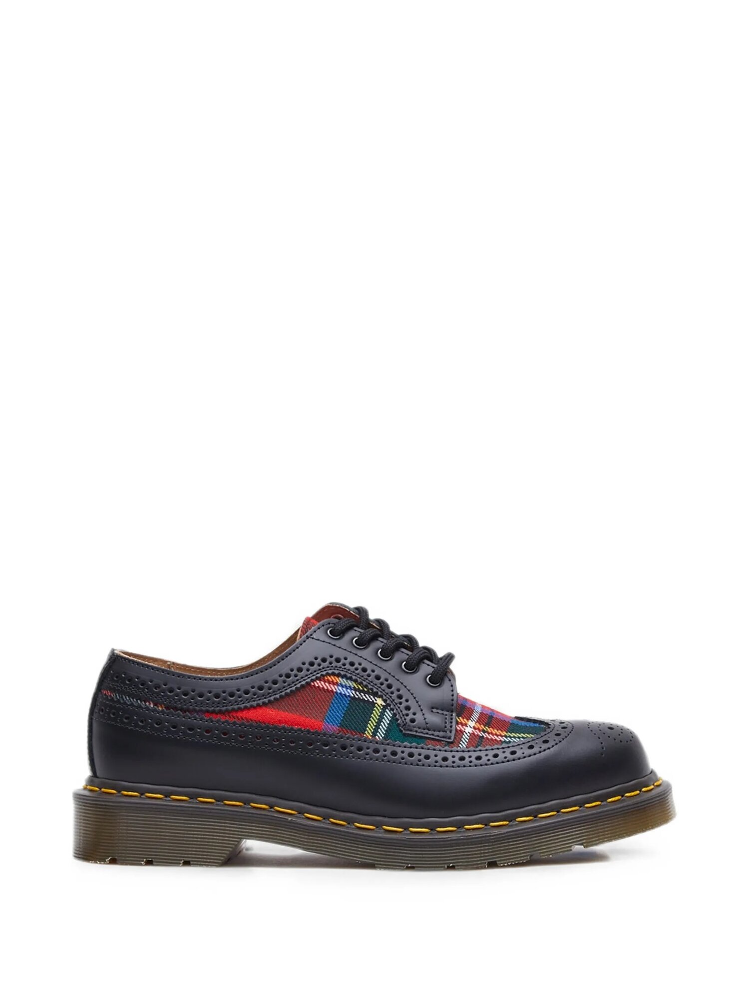 Туфли Tartan-panel brogue Derby shoes 