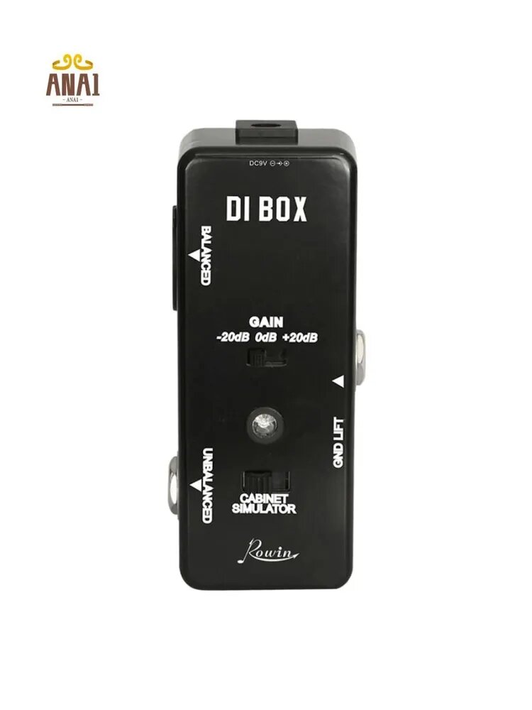 DI BOX LEF-331 Micro-DI с симулятором кабинета и гитарной педалью эффектов Истинный обход