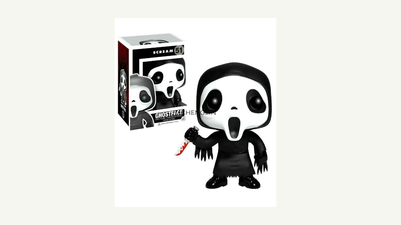 Фигурка Крик Призрачное лицо Scream Ghost Face #51 Виниловая фигурка для коллекционеров 10 см — фото 1