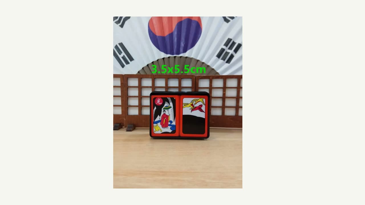 Игральные карты Hwatu, корейские игральные карты, 56 карт, для игры, 3.5x5.5см — фото 1
