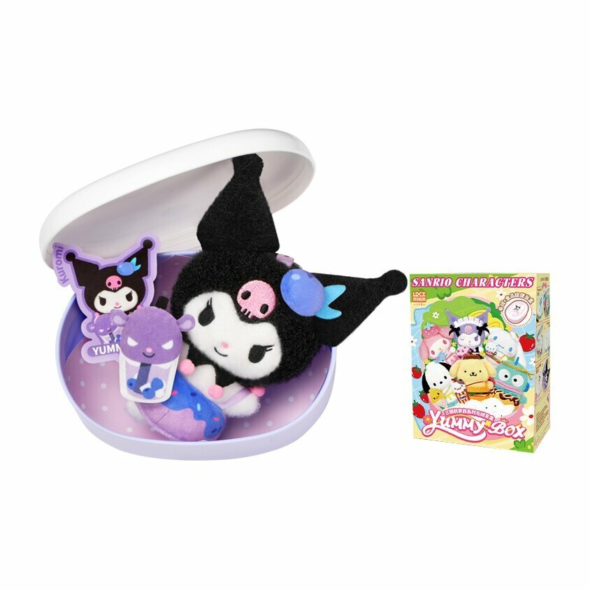 Spiritual Creations Sanrio Family Помпомурин Мила Мелоди Циннаморол Плюшевые брелки 12 см Длина тела