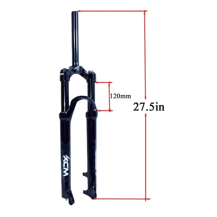 Вилка SUNTOUR XCM с масляной пружиной, 130-32 мм, для MTB, 26, 27.5, 29 Черный, Black 27.5in Manual