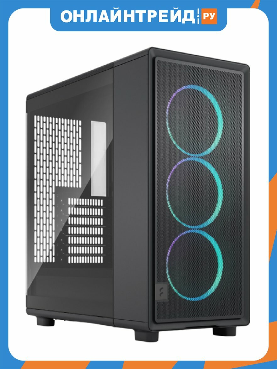 Корпус Fractal Design Epoch TG RGB Light Tint, черный