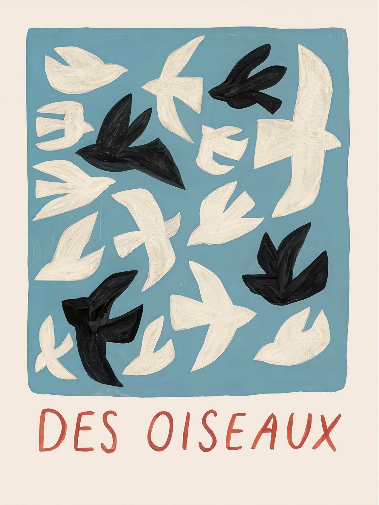 Постер на стену "Des Oiseaux", 60х90см — фото 1