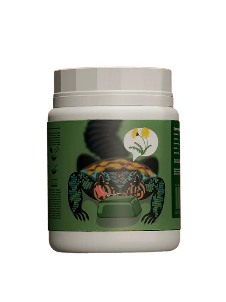 Kates Geckos Lab Herbivore Gel diet, 100 г, Kate's Geckos Lab, Кейт Геккос Лаб полнорационный корм пюре для травоядных рептилий