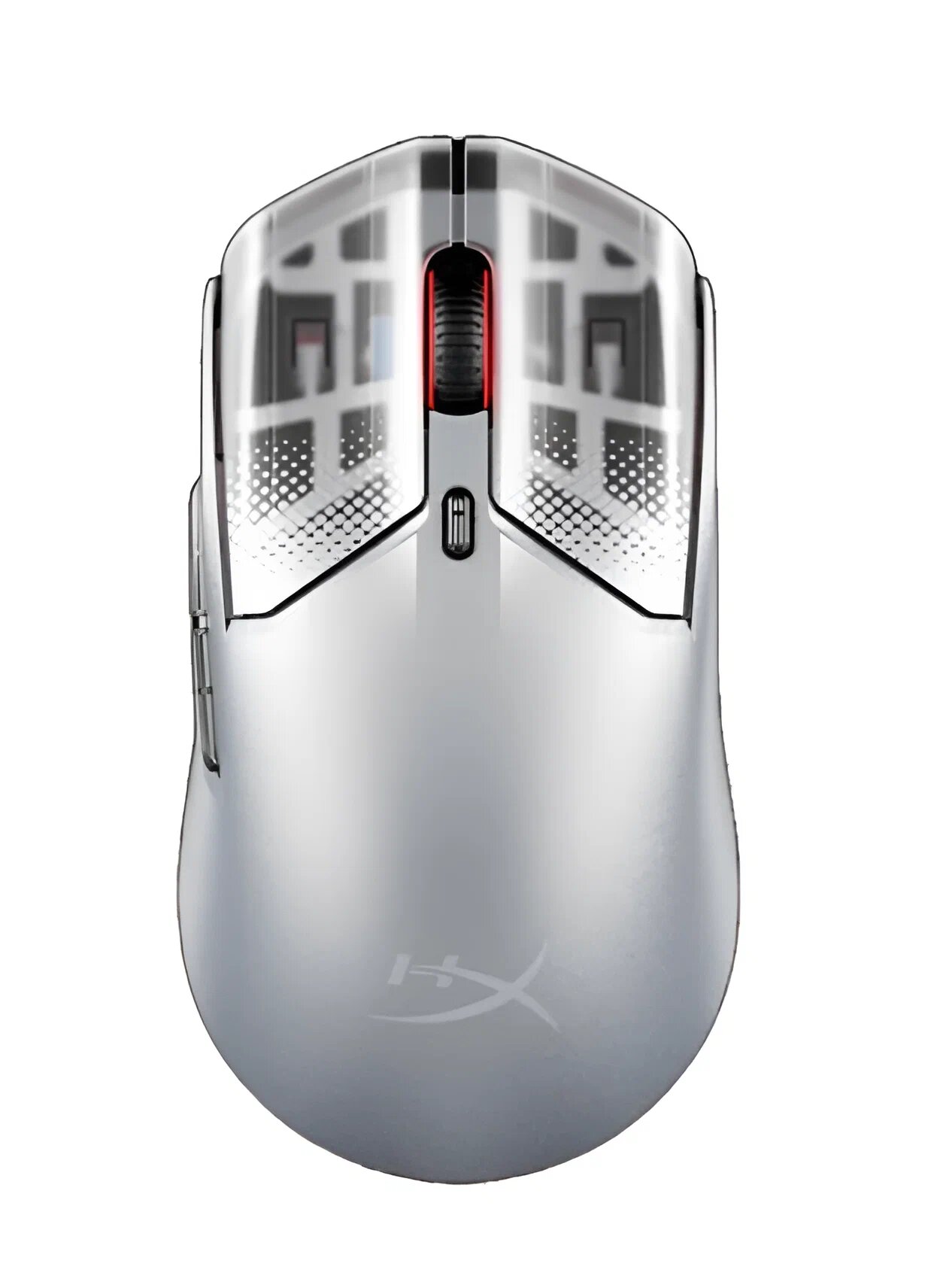 Игровая мышь беспроводная HyperX Pulsefire Haste 2S Wireless, 2.4GHz / Bluetooth, серебристый