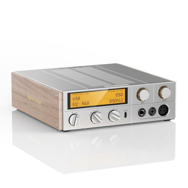 Усилитель FiiO K17 PRO, 24-битный, R2R, поддержка QPlay, NAS, Roon, Airplay