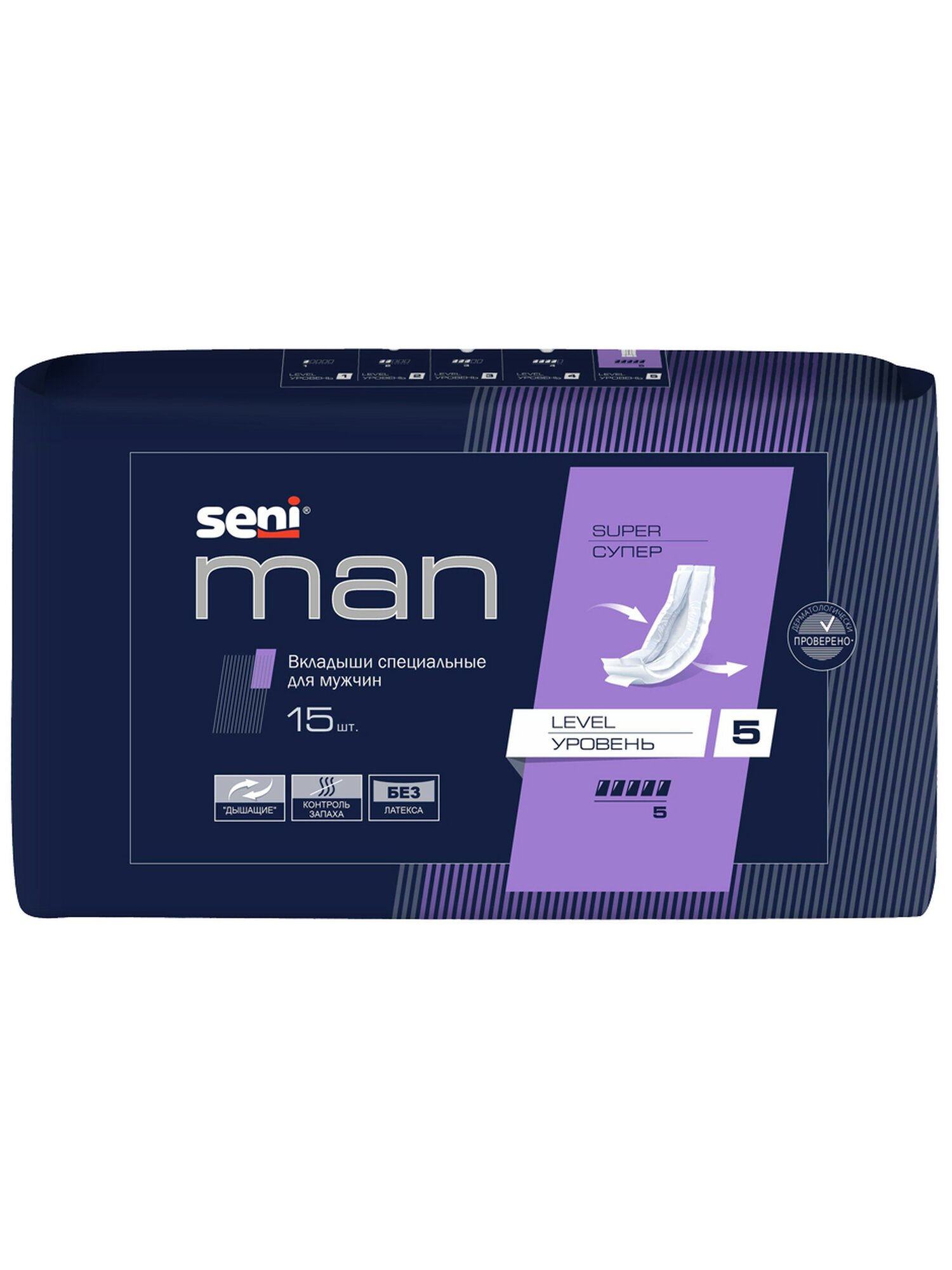 SENI MAN вкладыши специальные для мужчин супер уровень 5 N15