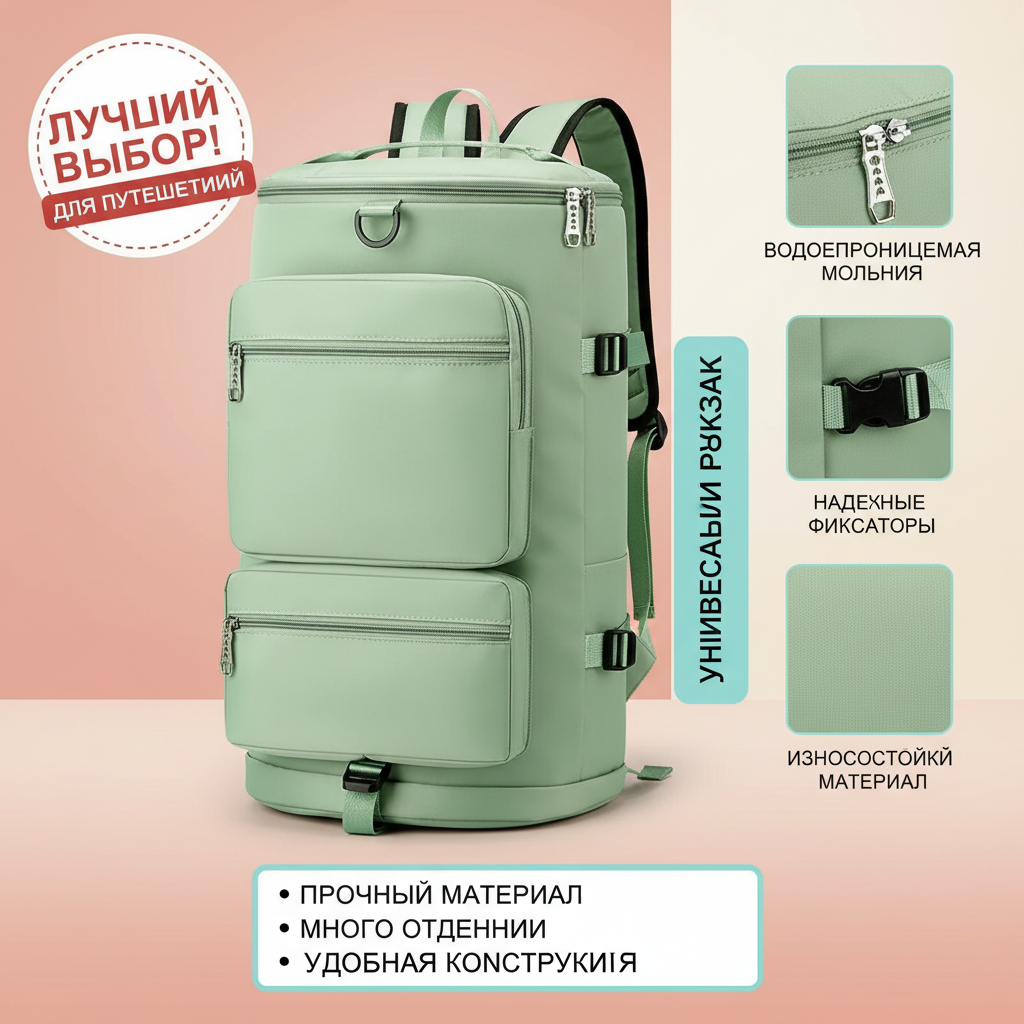 Походный рюкзак 1 рубль турист дешевле