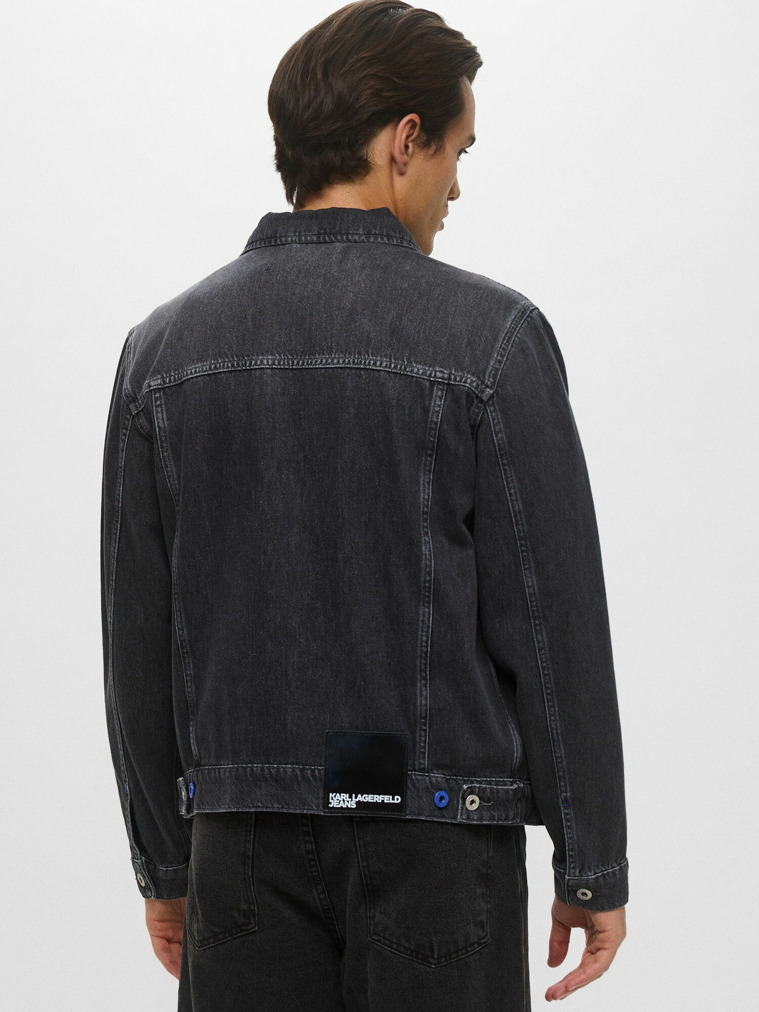 Куртка KARL LAGERFELD JEANS, размер M, серый — фото 1