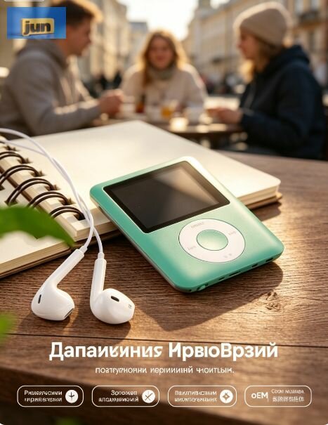 MP3-плеер 32 ГБ, зеленый — фото 1