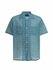 Рубашка Beams Plus  Check-pattern short-sleeve shirt, размер L, Синий принт